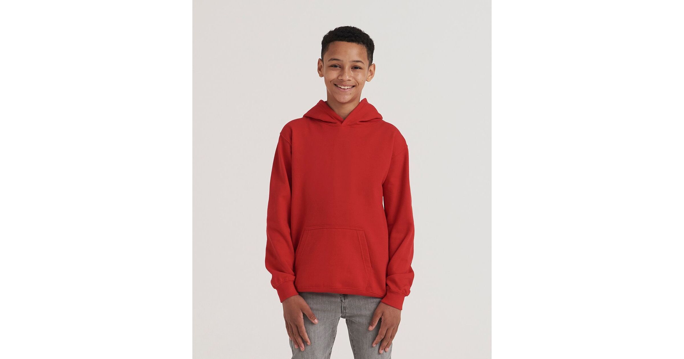 AWDis Kids Hoodie with double fabric hood