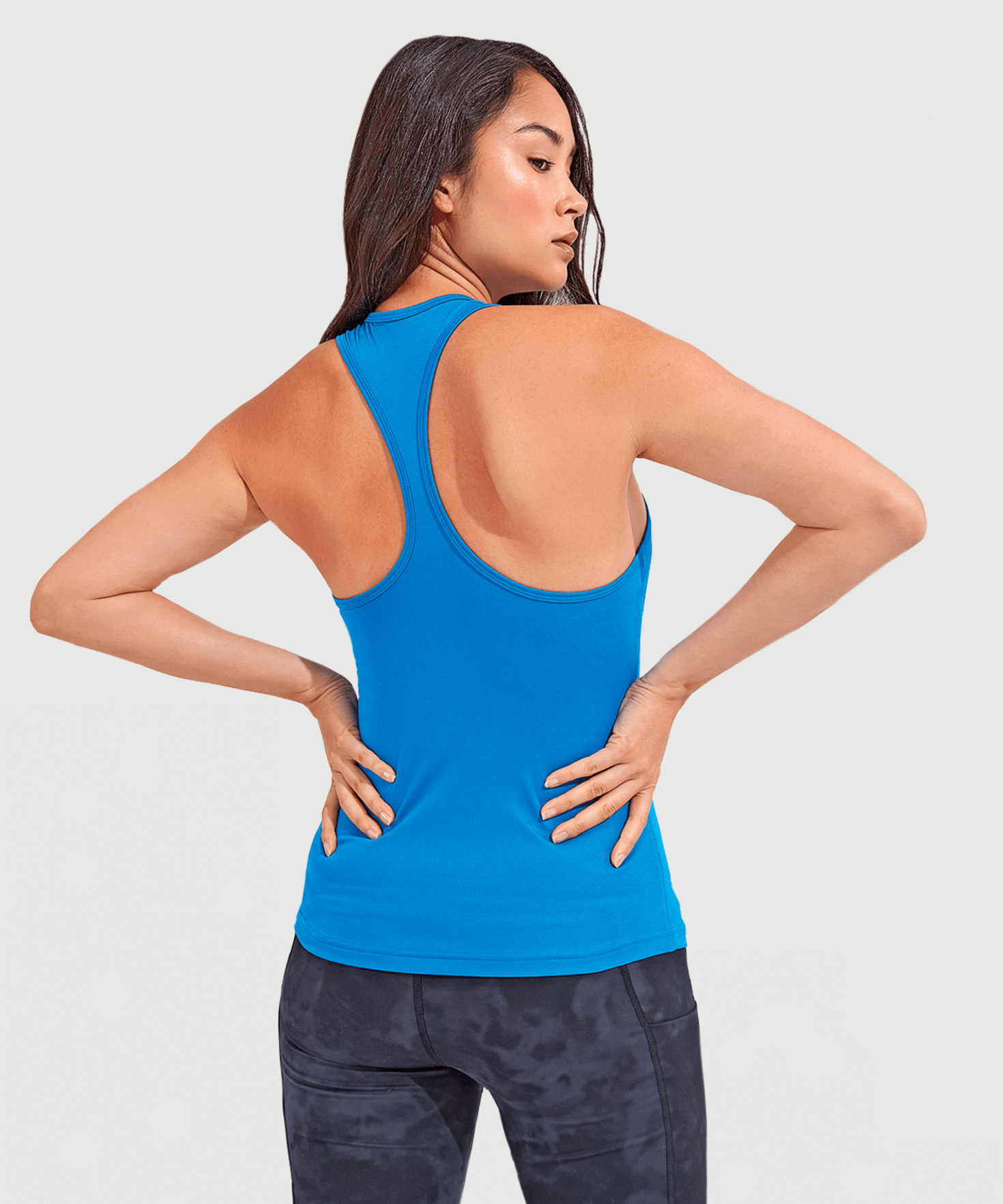 Women's Recycled Racerback Vest | Inkthreadable Activewear