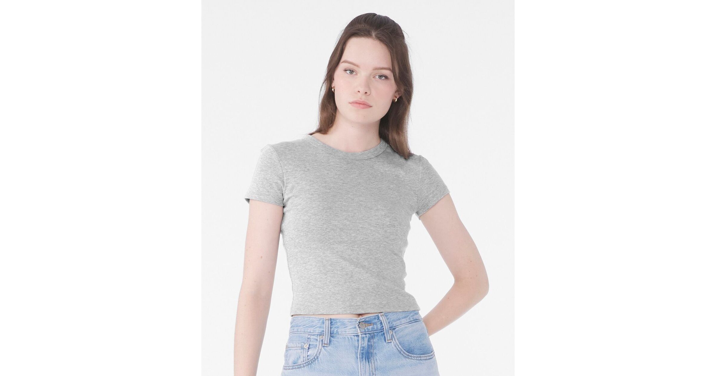 Women’s micro rib baby t-shirt