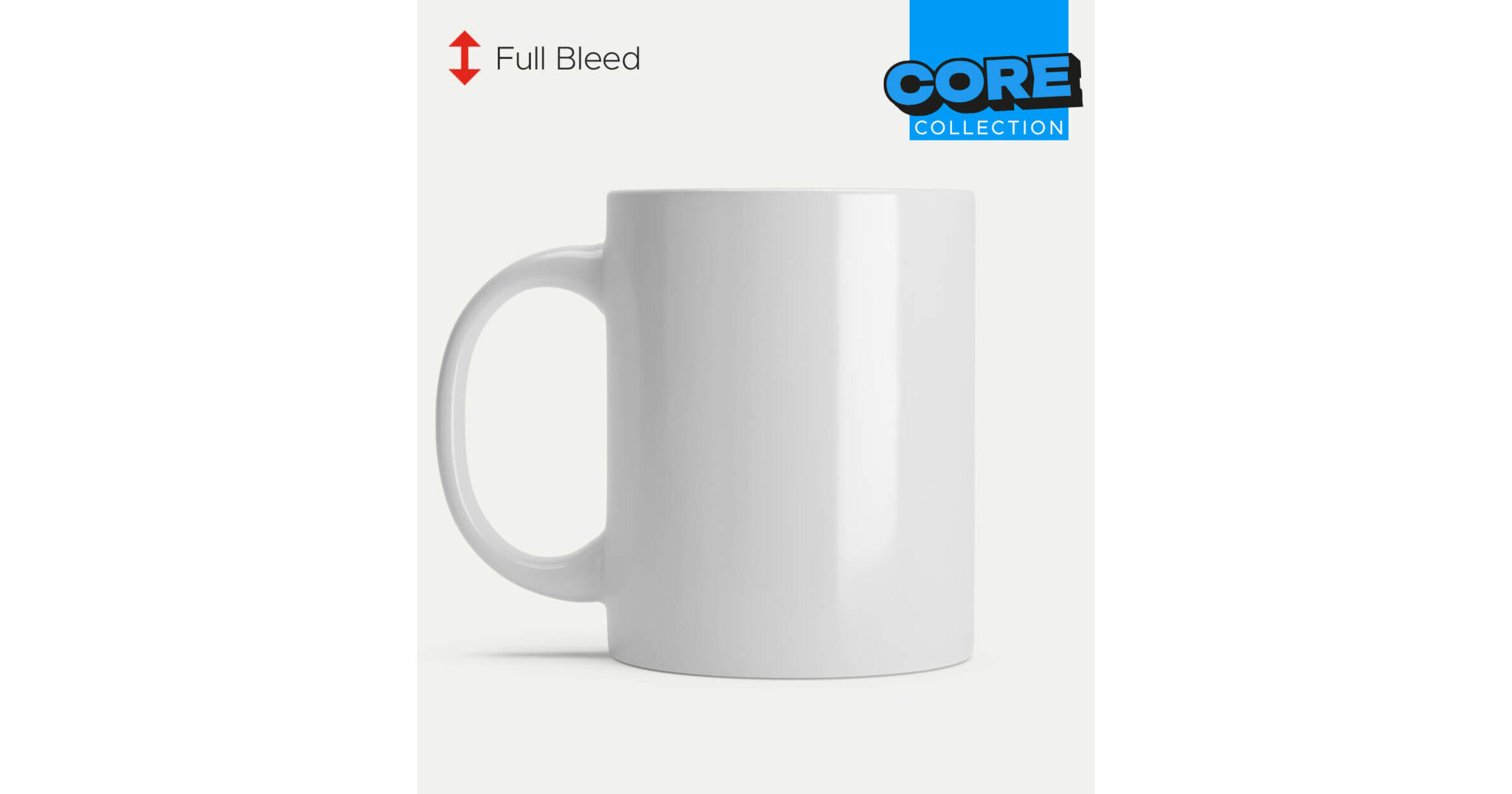 Borderless Mug - Print on Demand Full Bleed 11oz Mug | Inkthreadable